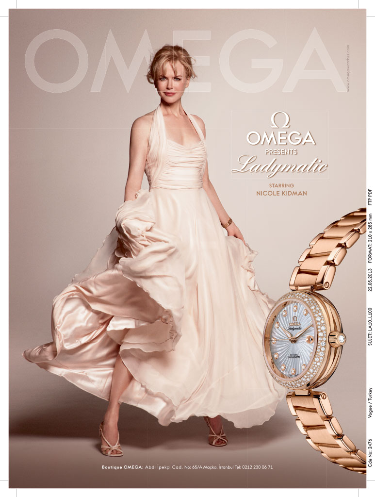 Omega Vogue Ad - Scarlet Media